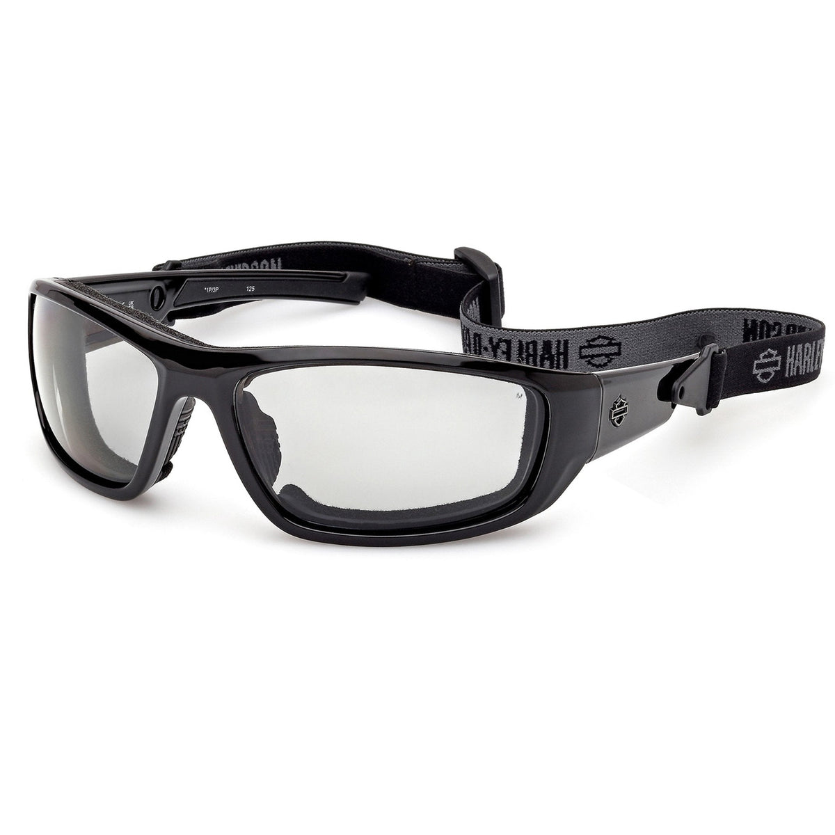 Harley Davidson Mens Blaze Ace 20 Sunglasses Wheadstrap Smoke Mirr
